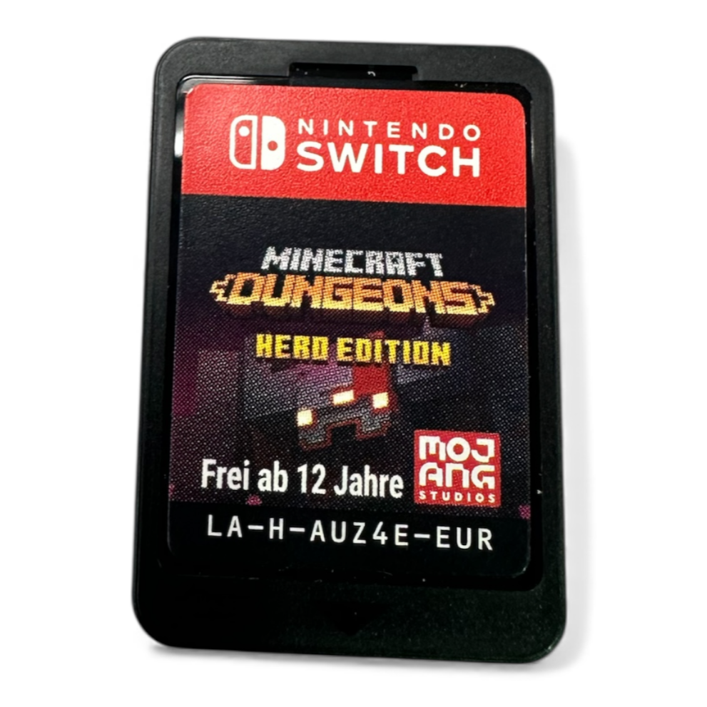 Pre-owned Minecraft Dungeons Nintendo Switch *Cart* - Own4Less
